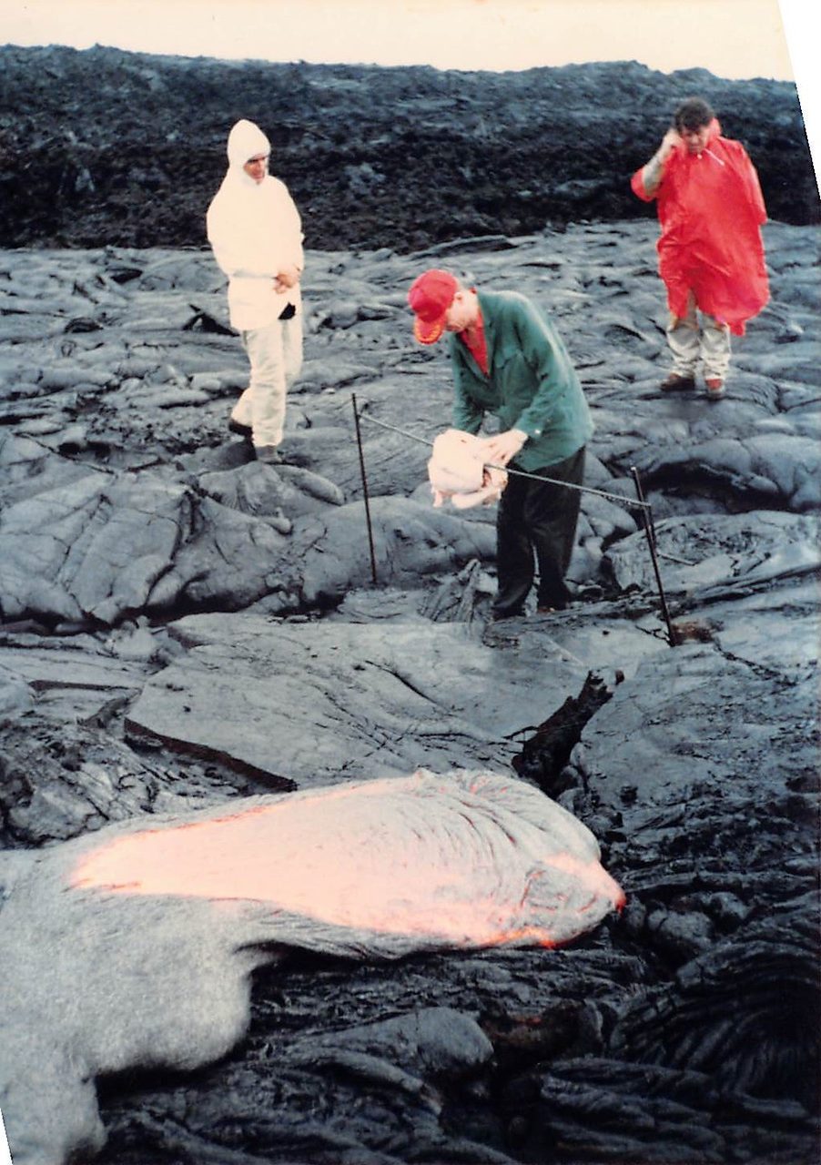 Hawai‘i filmmakers share photos of FIRE OF LOVE couple from Kilauea ...