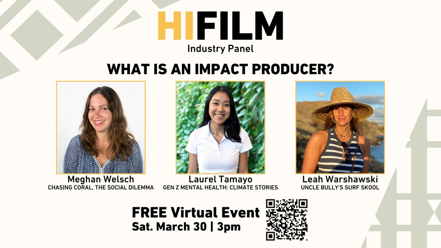HIFILM Panels & Events | HIFF | Hawai'i International Film Festival